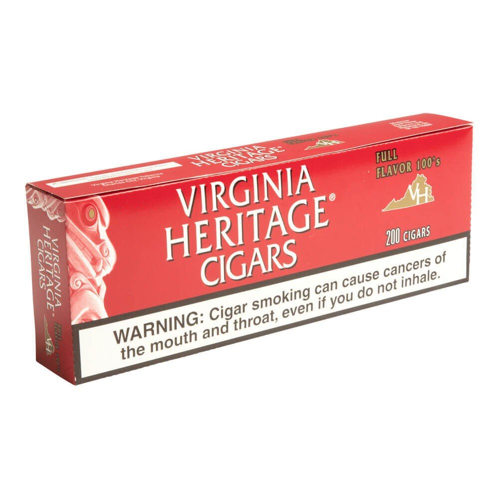 Virginia Heritage Filtered Cigars Full Flavor